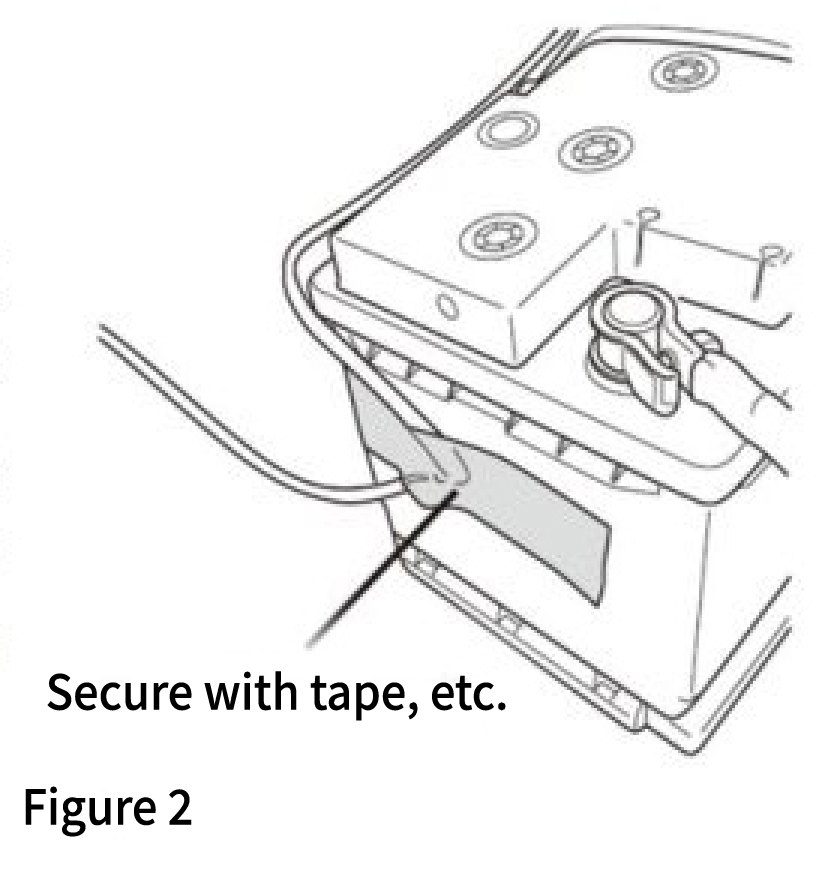 Handling of Exhaust Vent Cap and Vent Extension Tube for Tuflong EN ...